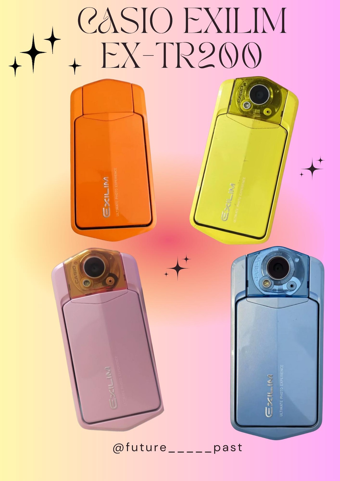 Casio Exilim EX-TR750 - Etsy