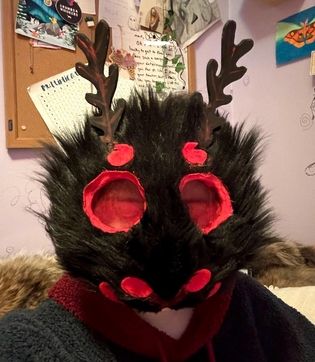 Mothman Cosplay Mask !! - Etsy