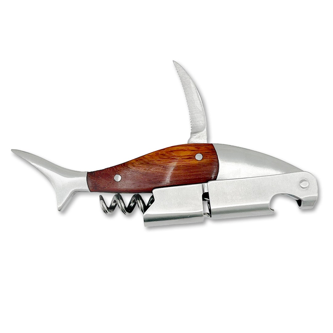 Waiter's Tool, Corkscrew, Wine Key the Shark - Etsy