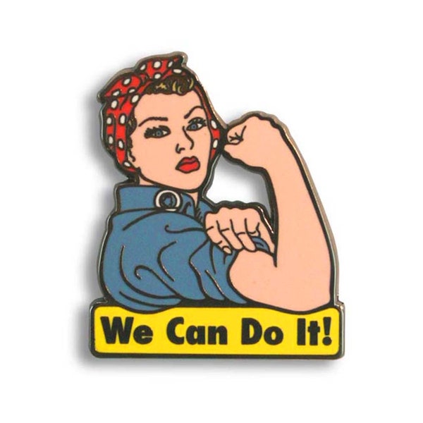 Rosie the Riveter Pin - Etsy