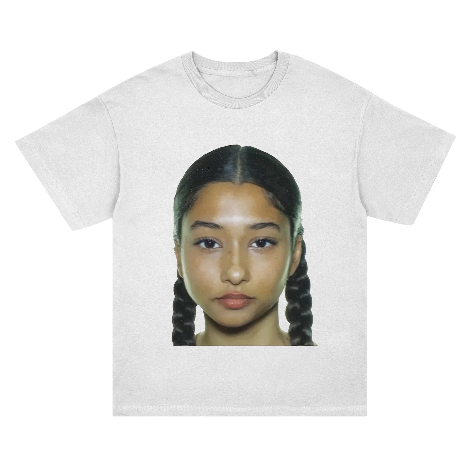 BB Trickz Merch Face Photo T-shirt Y2K Rave Tee Party Girl Unisex Music ...