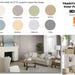 Traditional Behr Paint Color Scheme | Prepackaged Professional Interior ...