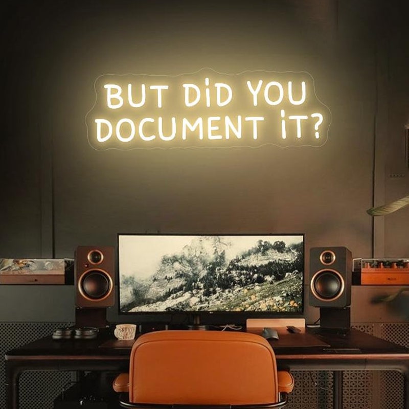 Neon Office Decor - Etsy