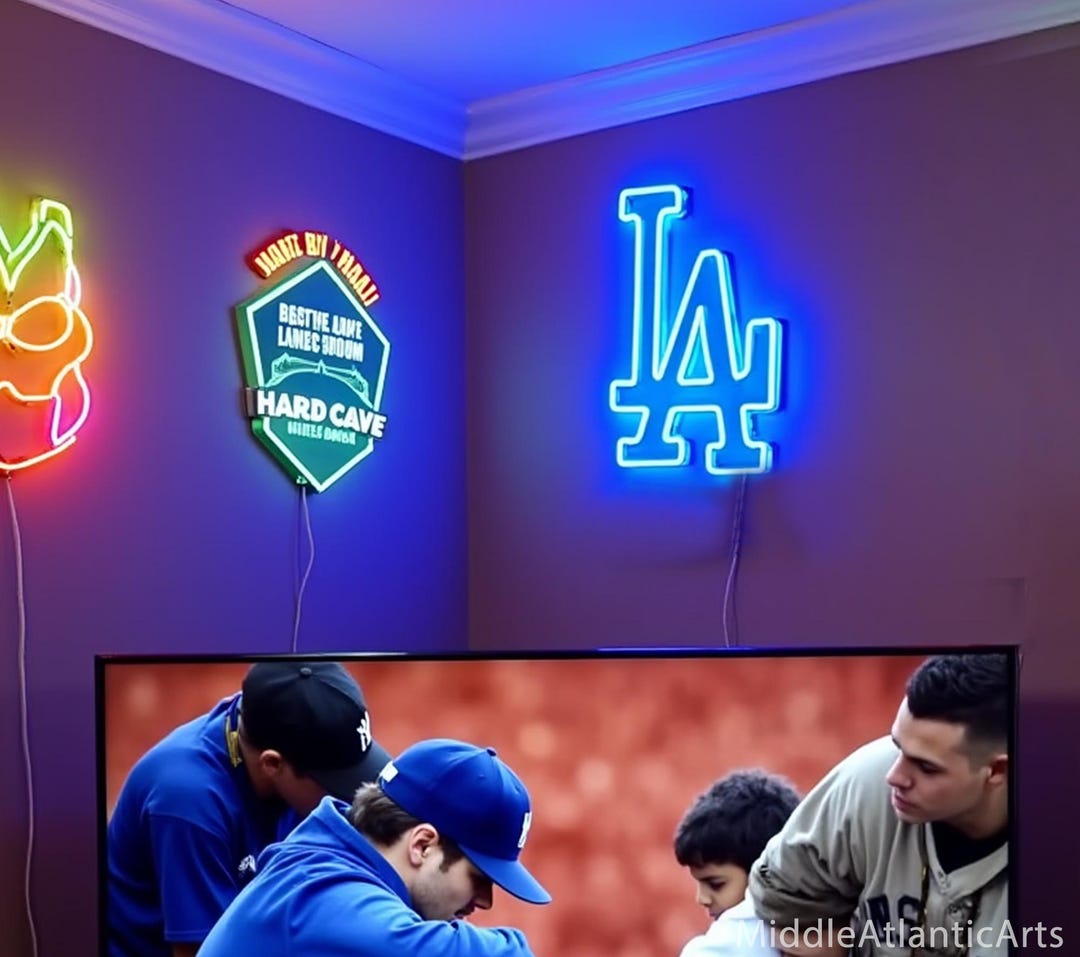 Custom College Logo Sign, University Team Logo Wall Art, School Name ...