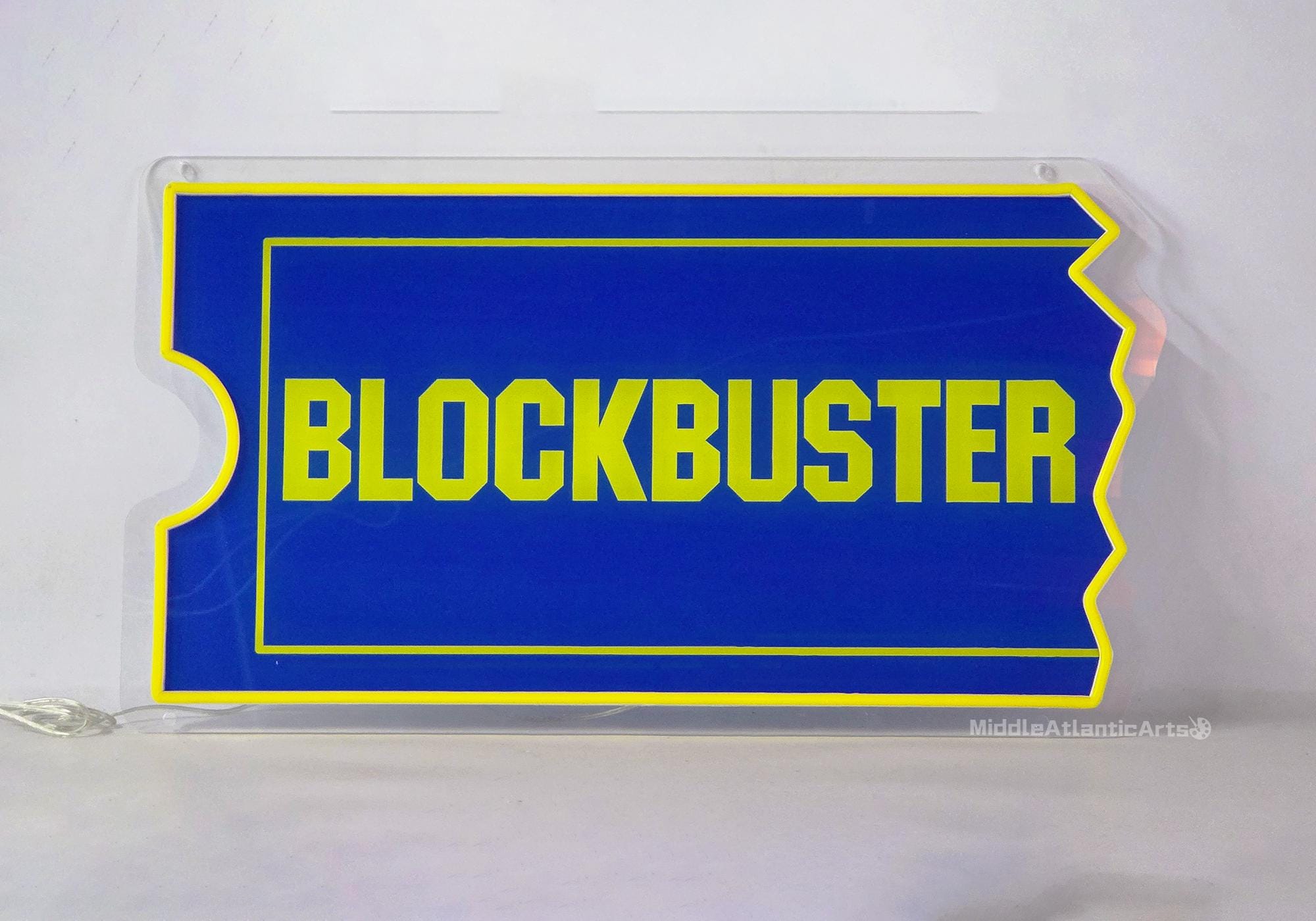 Blockbuster Video Sign, Blockbuster-inspired Decor, Home Theater ...