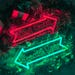 D20 Dice Neon Sign, DND Dice Light, Gaming Room Light, 3D Carving Dice ...