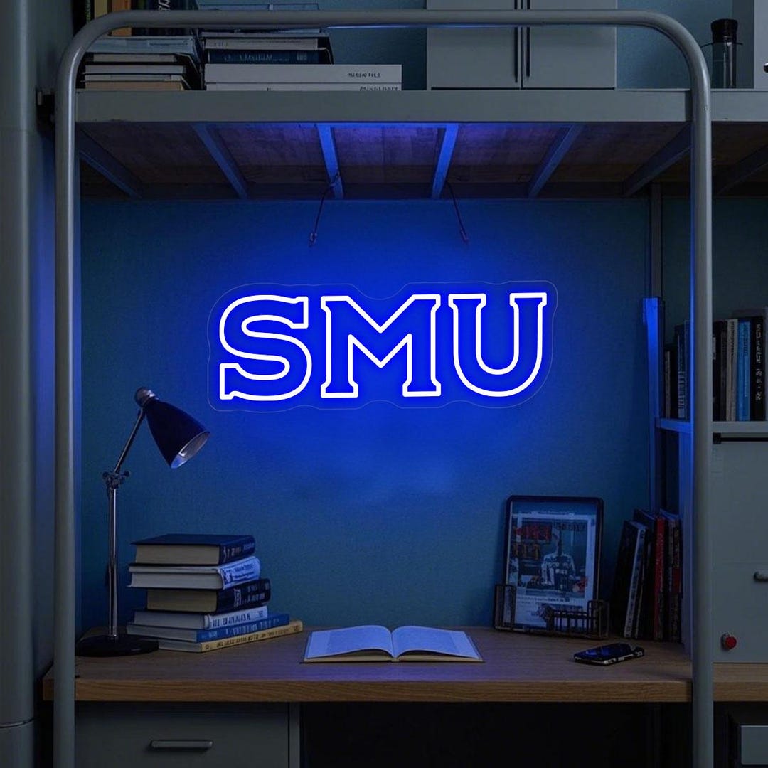 Customized University Logo Neon Sign, Custom Team Logo, College Themed ...