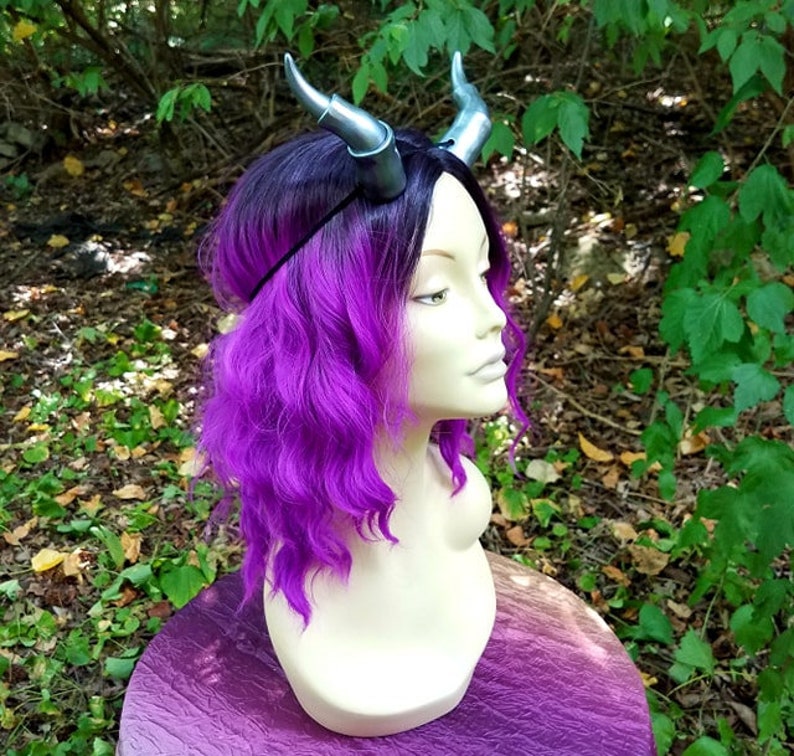 Red Demon Costume Horns Made to Order Cosplay Horns | Etsy