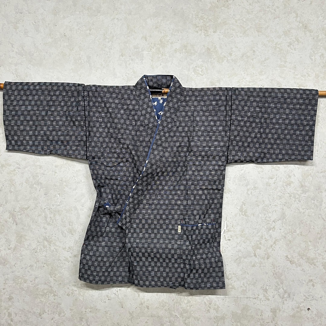 Jinbei Jacket for Men or Women Japanese L Size/summer Kimono/loungewear ...