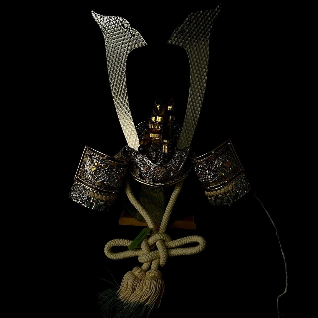 Traditional Japanese Samurai Armor Doll by Masakinu/boys May Festival ...