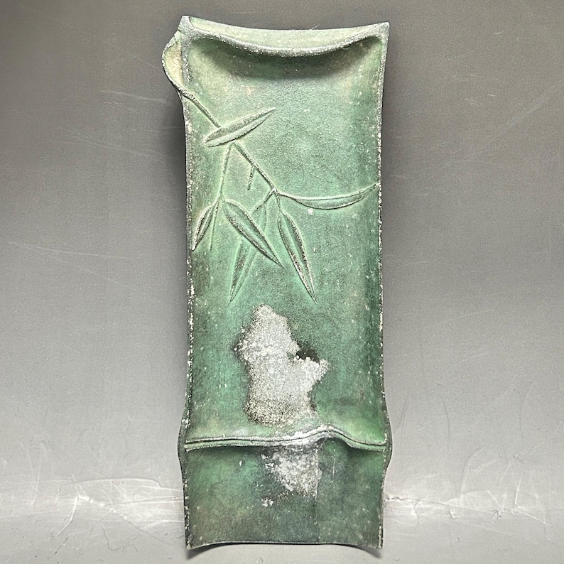 Japanese Antique Pen Holder by Japanese Artist/signed by Yoshi/made of ...