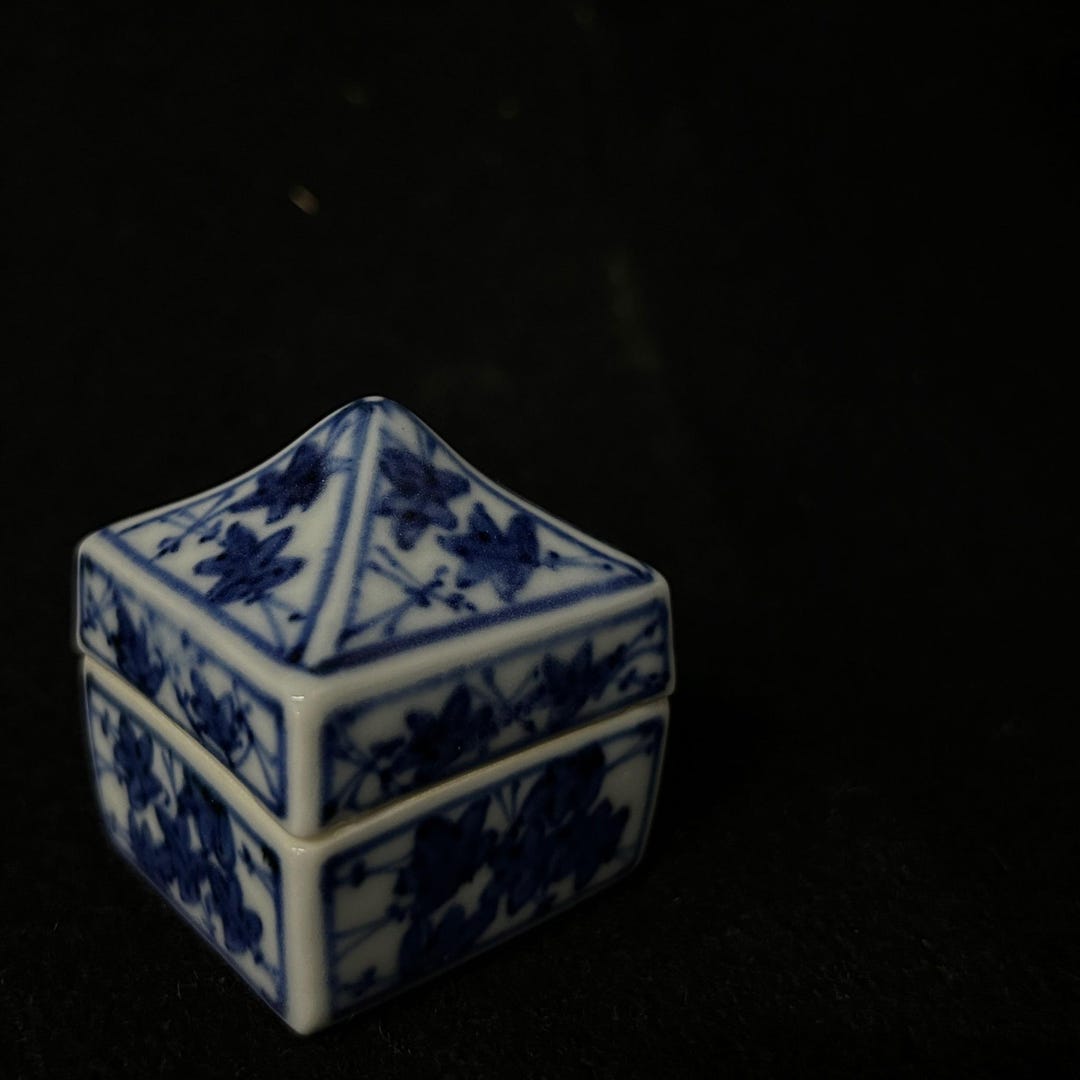 Japanese Incense Container Made by Artist Harumine/tea Ceremony ...
