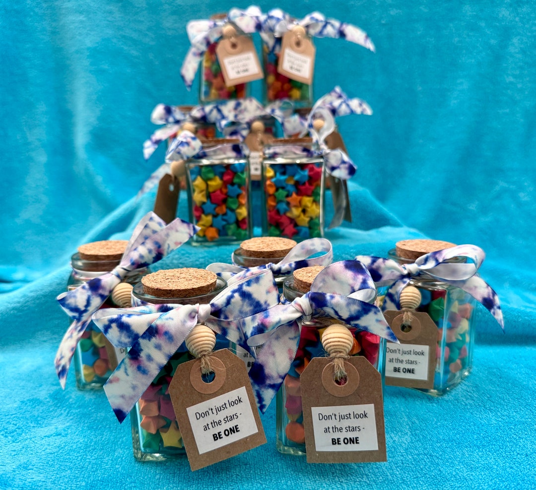 Origami Stars in a Jar | Party Favors | Unique Gifts - Etsy