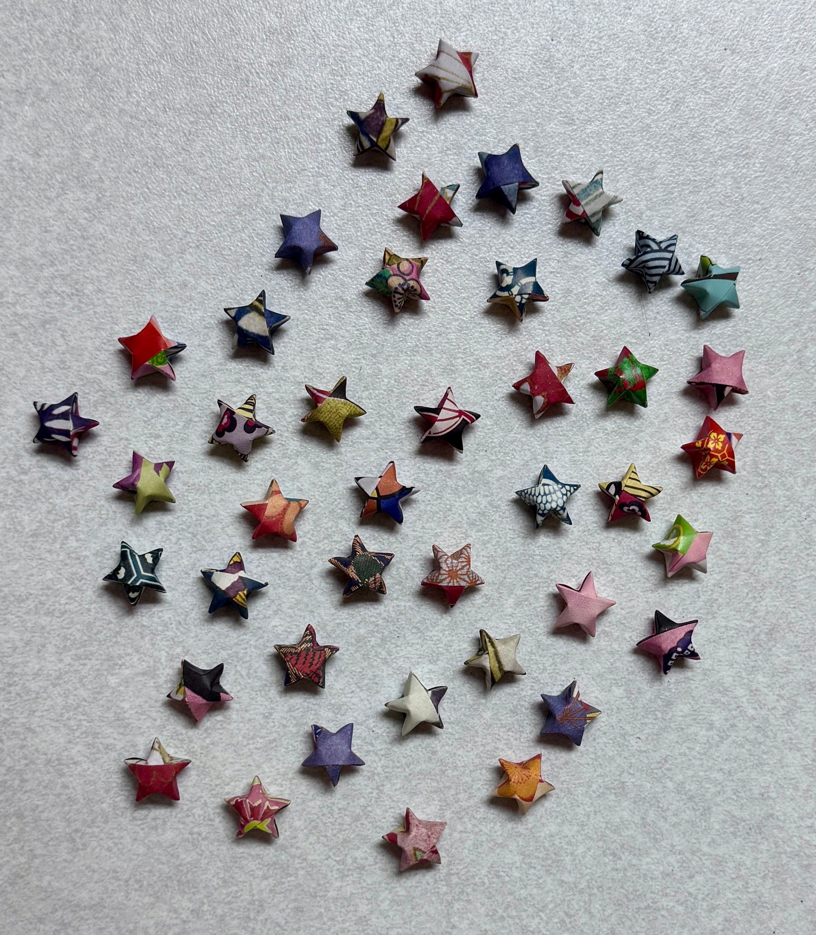 Origami Lucky Stars Japanese Patterns - Etsy