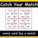 Catch Your Match, Spot It Style 5 Games, Vowel Teams, Phonics, ELA ...