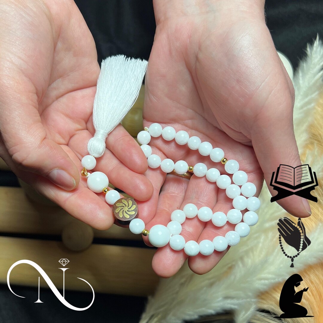 Elegant and High Quality Tasbih Tesbih Islamic 33 Prayer Beads/ Natural ...