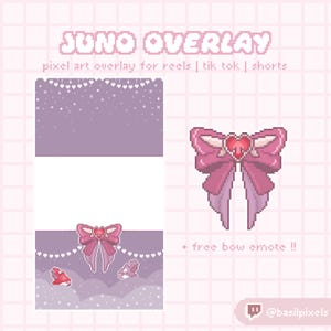 Magical Girl Juno Overlay With Free Emote !! | Tik Tok | Reels ...