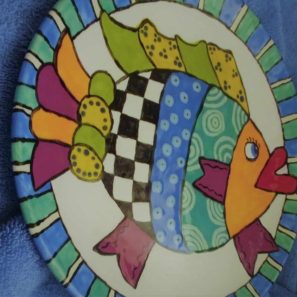 Fish Serving Dish Handmade Ceramic Special Plate - Etsy