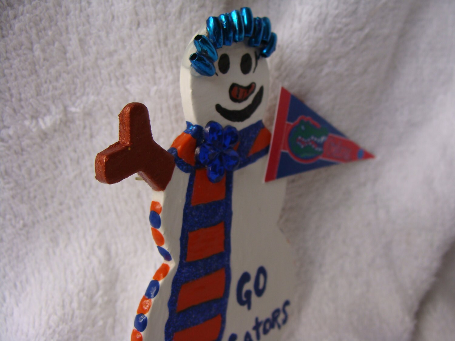 Snowman Gator Pin ... What Every Gator Fan Should Be Wearing - Etsy
