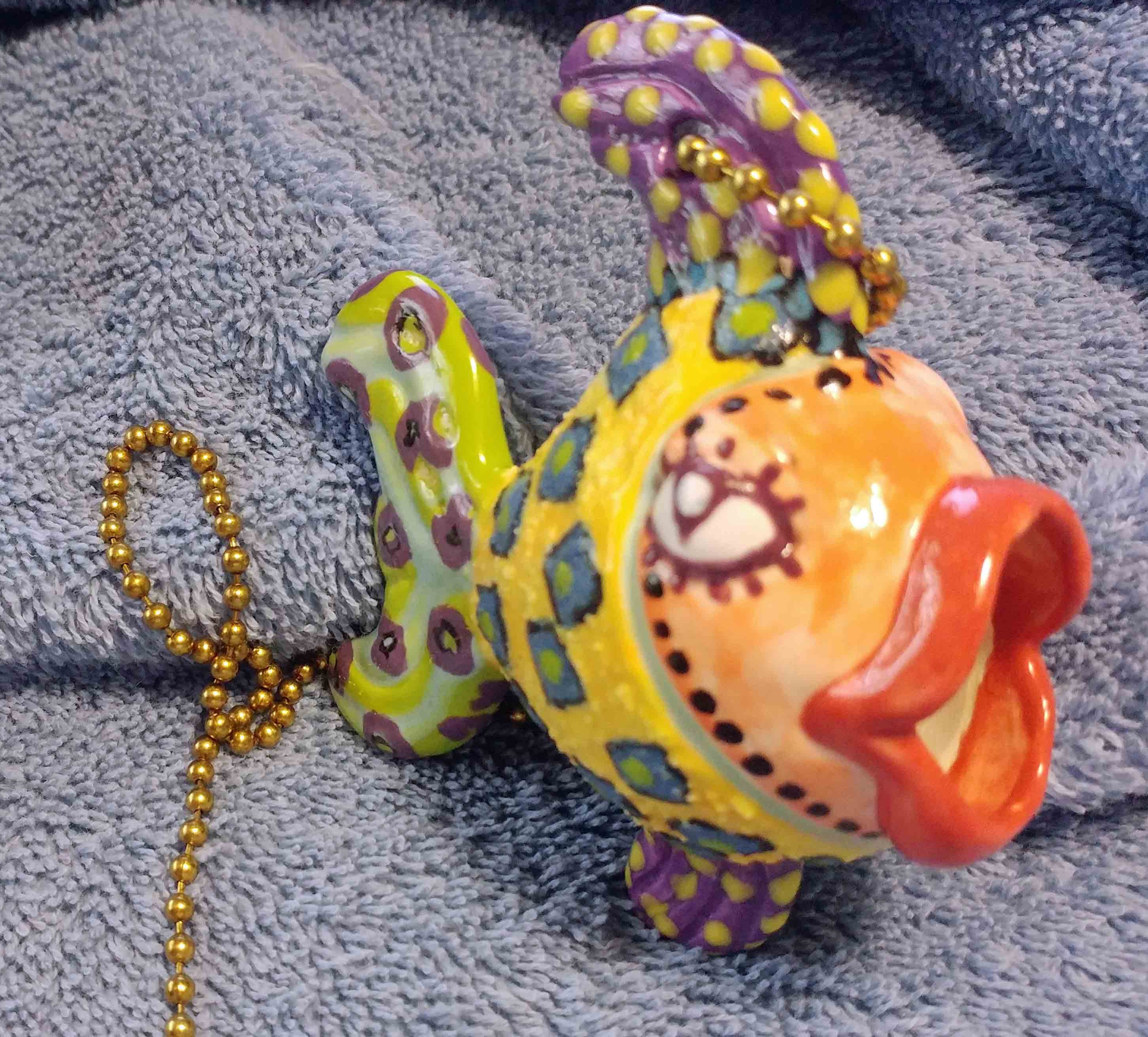 Fish Fan Pull, Hanging Fish, Ceiling Fan Pull, Nautical Decor, Beach ...