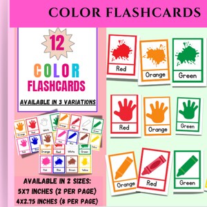 Flashcards Learning Bundle for Kids: Alphabet Flashcards,number ...