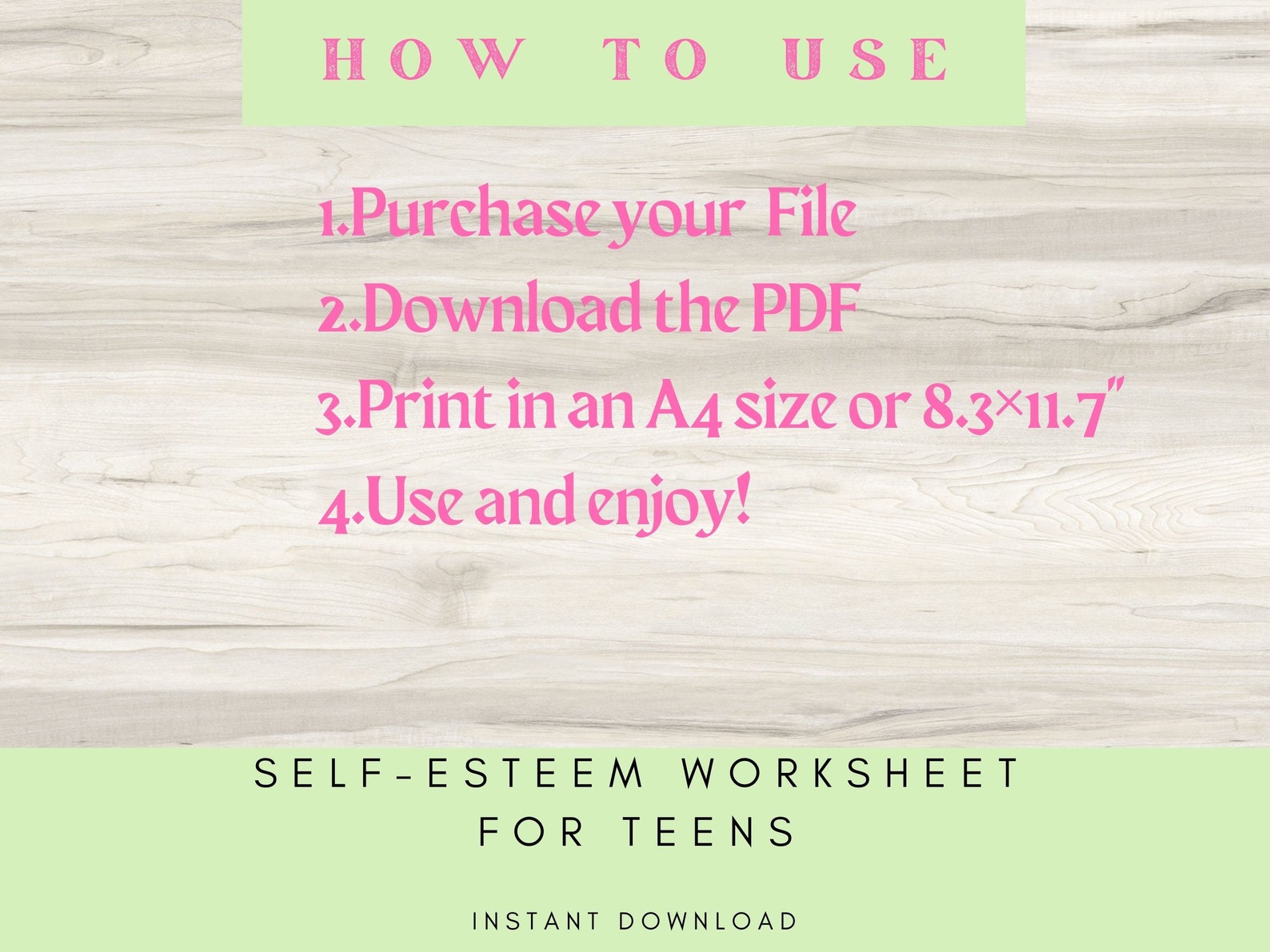 Self-esteem Worksheets for Teens,mental Health,teen,therapy Worksheets ...