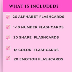 Flashcards Learning Bundle for Kids: Alphabet Flashcards,number ...