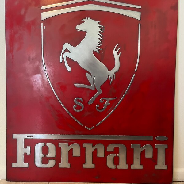 Ferrari Sign - Etsy