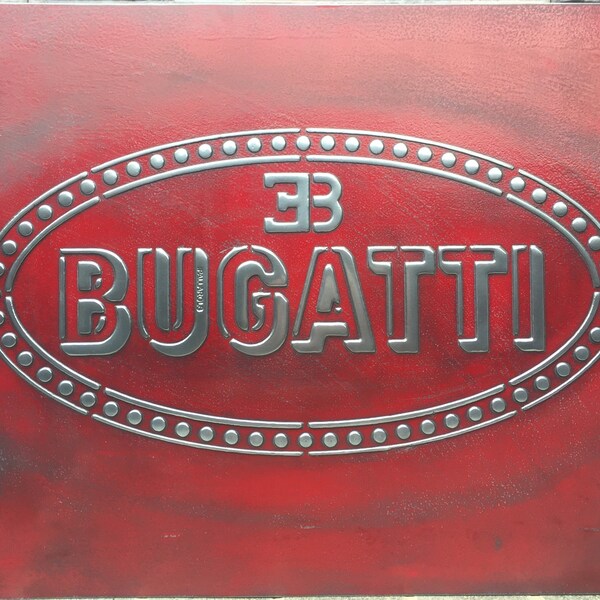 Bugatti Sign - Etsy