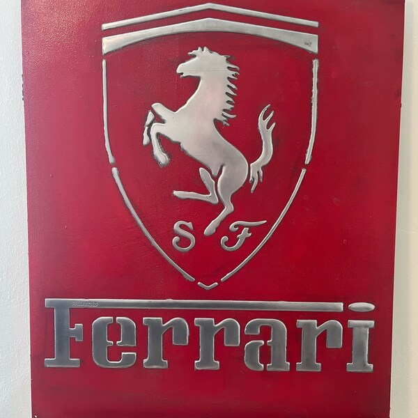 Ferrari Sign - Etsy