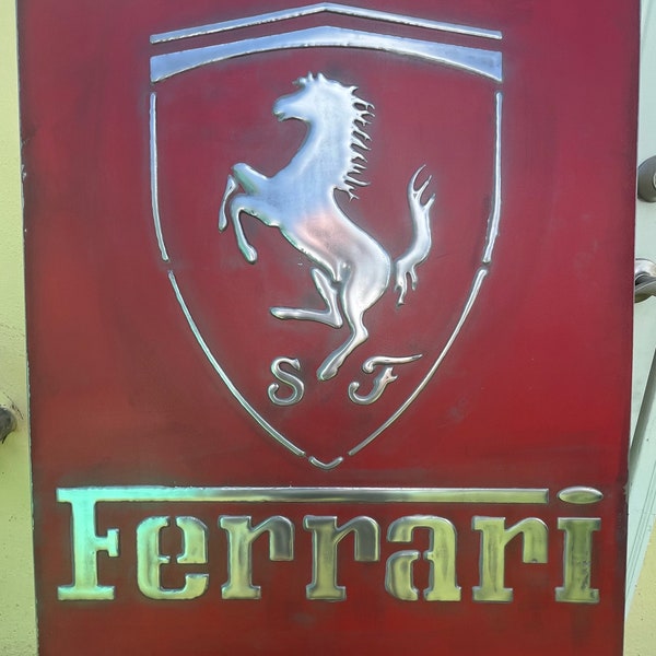 Ferrari Sign - Etsy