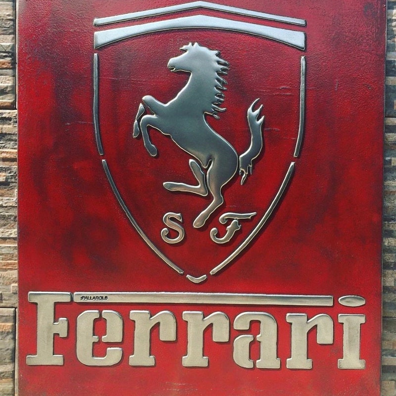 Ferrari Sign - Etsy