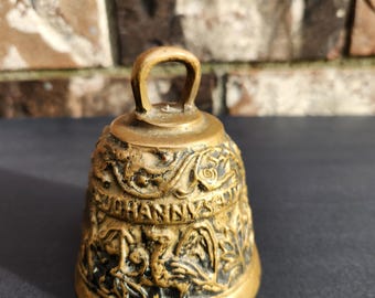 Vintage Brass Evangelist Religious Bell, Apostle Bell, Sanctus Bell ...