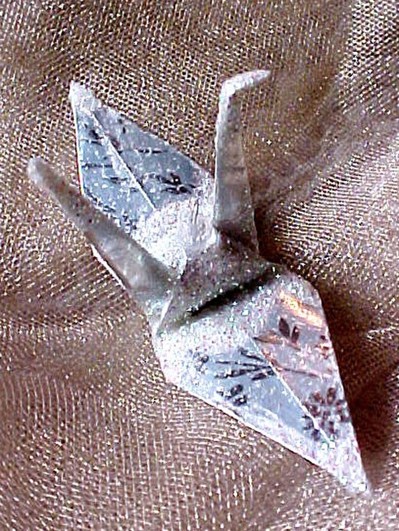 Cornucopia Peace Crane Christmas Ornament Wedding Cake Topper | Etsy