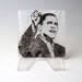 President Barack Obama Fused Glass Coaster, President, African-american ...