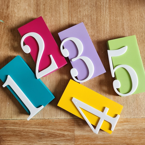 Colorful Table - Etsy