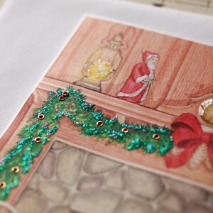 3D Santa Claus Christmas Card - Etsy