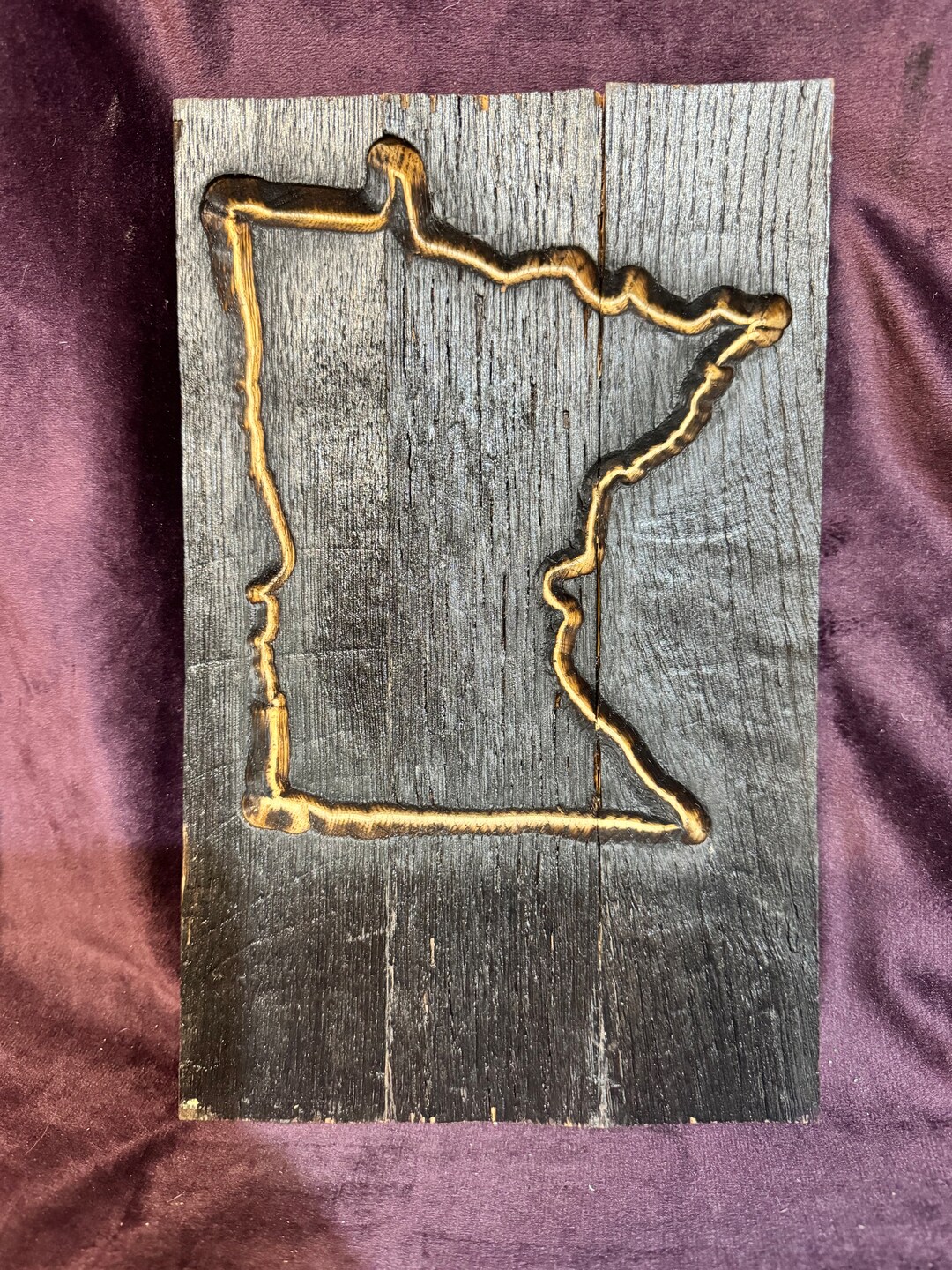 Barrel Staves Proudly Displaying Minnesota Outline Engraved and Toasted ...