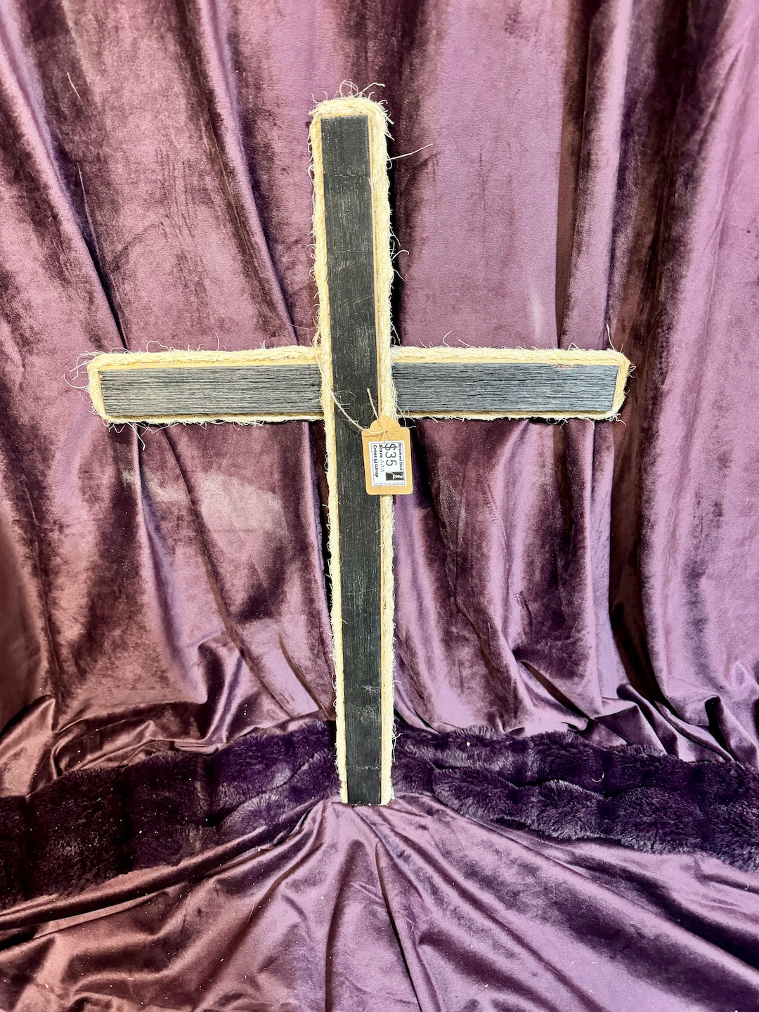 Barrel Stave Cross With Border Accents - Etsy