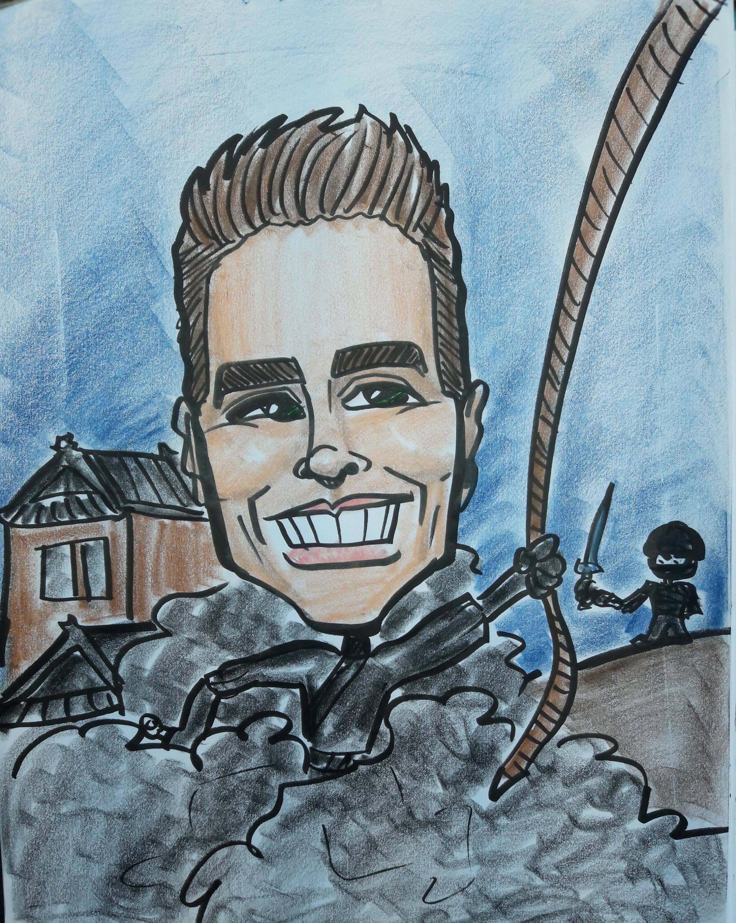 Hand Drawn Caricatures Body and Theme - Etsy