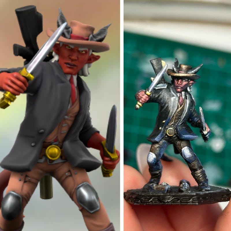 Print Heroforge Mini - Etsy