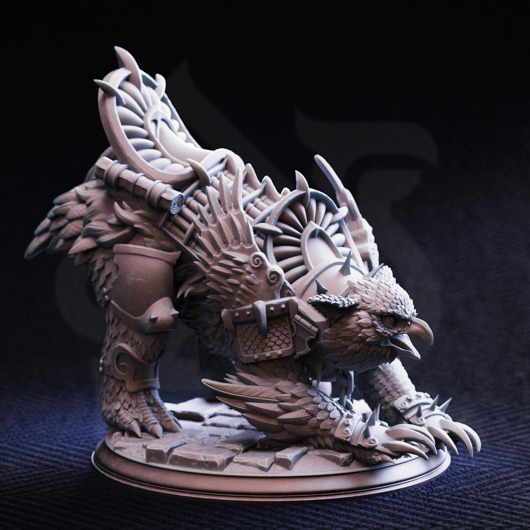 Old Betty | War Owlbear Monster Mount Familiar Enemy | 32mm / 28mm ...