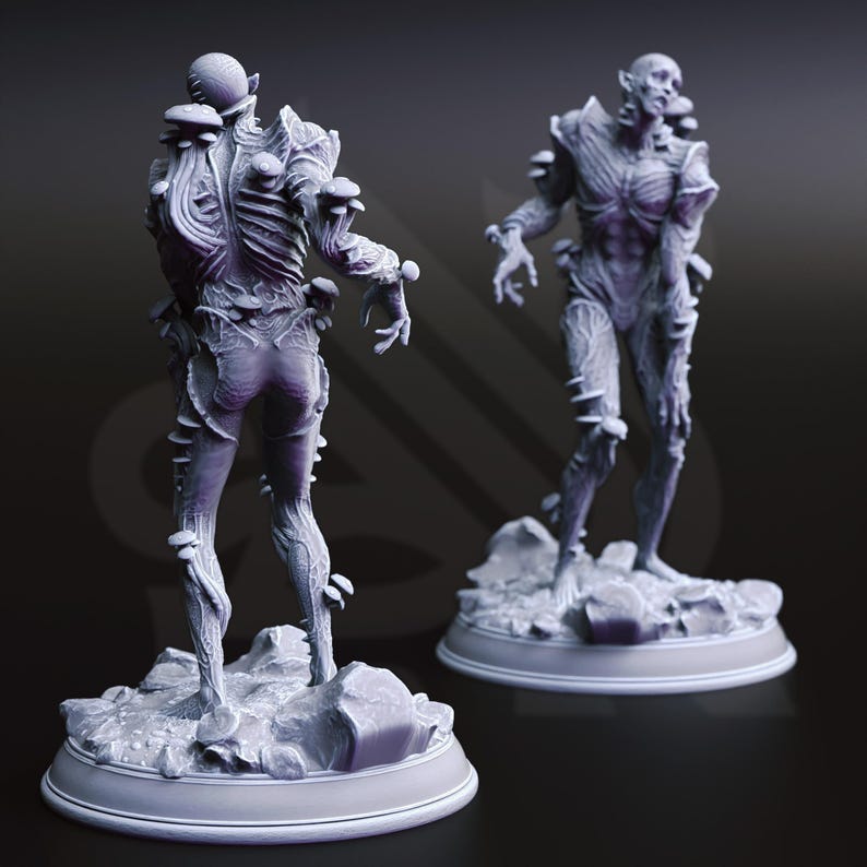 Myceloid Minion Fungal Puppet| Monster Enemy Underdark | 32mm / 28mm ...