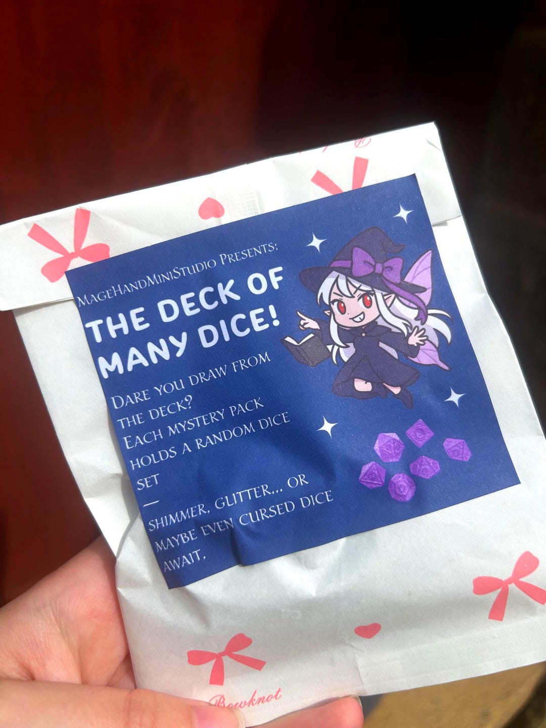 Mystery Dice Set | the Deck of Many Dice | Dnd Dice Grab Bag | RPG Dice ...