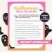 Printable Halloween Trivia Party Game With Answers, Fun Spooky Quiz ...