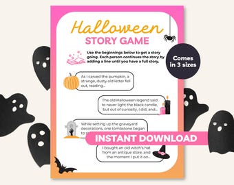 Printable Halloween Charades Game | Halloween Themed Activity ...