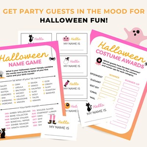 Printable Halloween Party Games Bundle for Kids, Teens and Adults ...