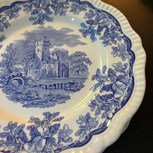 Spode Blue Room Collection Regency Series 'ruins' Plate - Etsy
