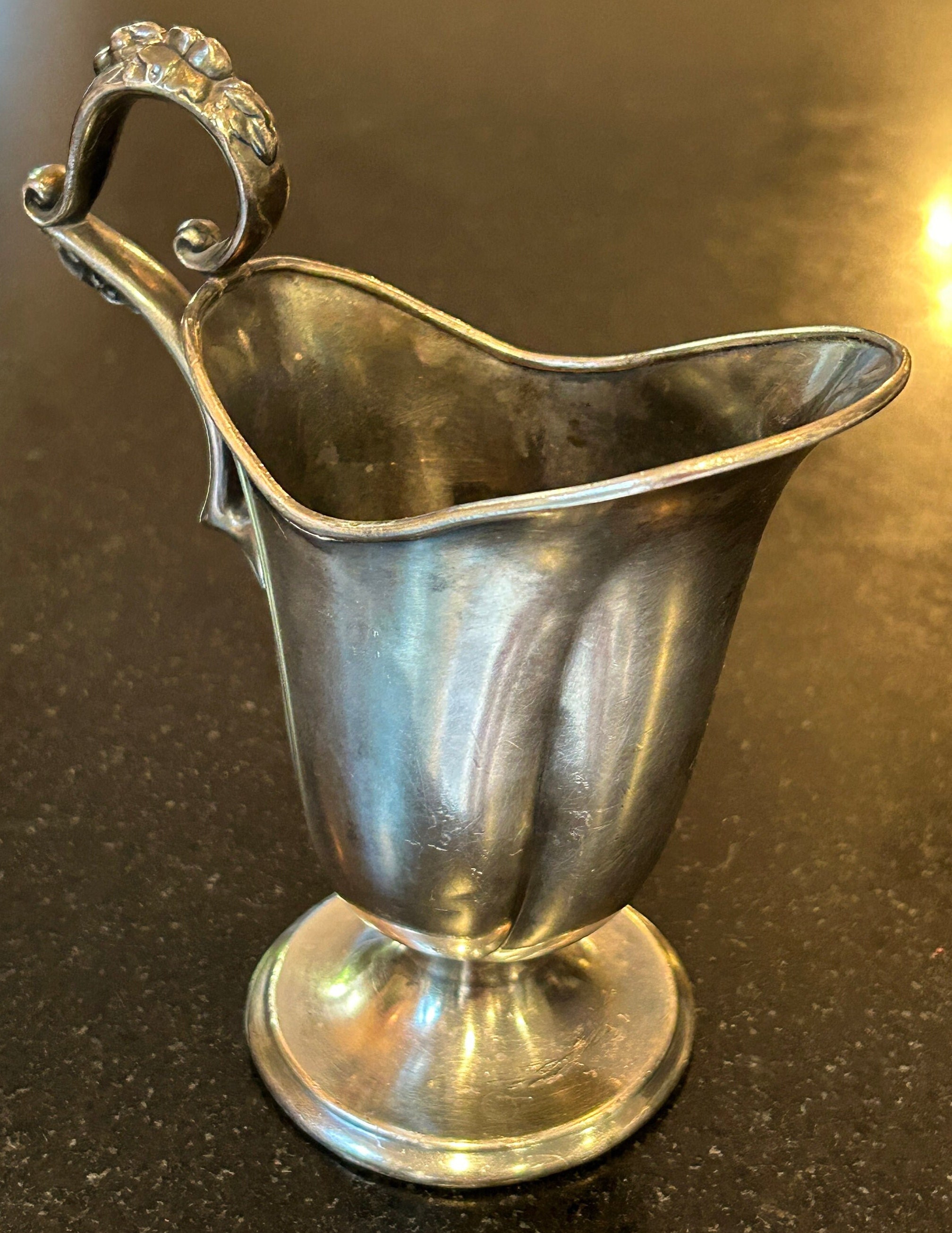 Vintage E G Webster and Sons Quadruple Plate Silver Creamer - Etsy