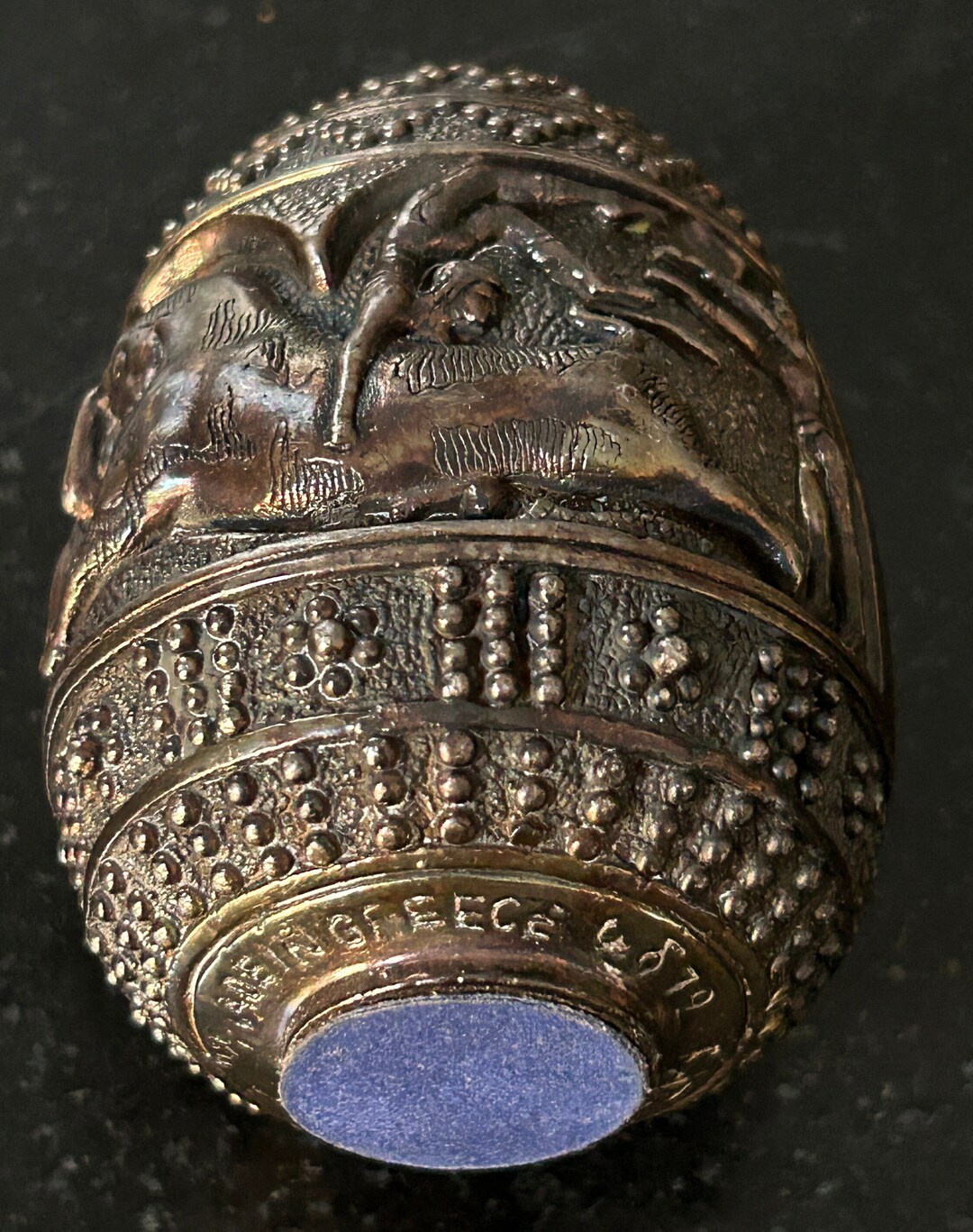 Silver 995 Egg From Greece - Etsy